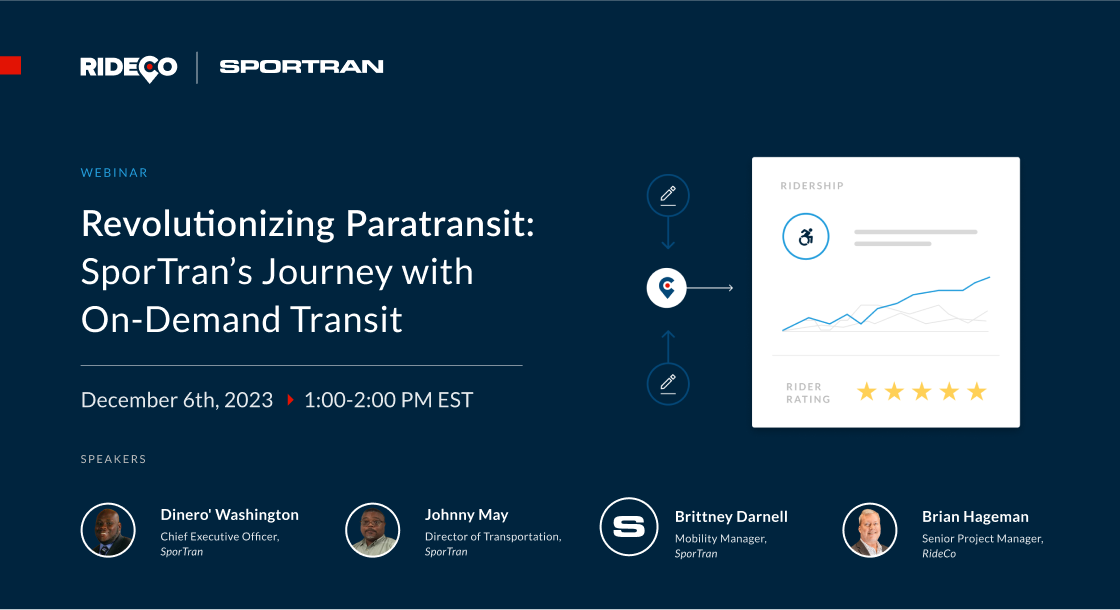 Revolutionizing Paratransit: SporTran's Journey with On-Demand Transit